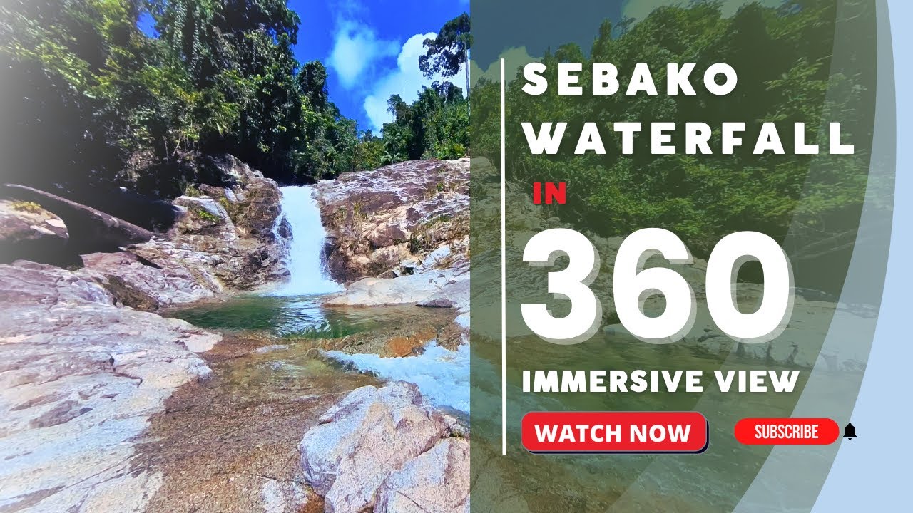 Sebako Waterfall In 360 Immersive View! - YouTube