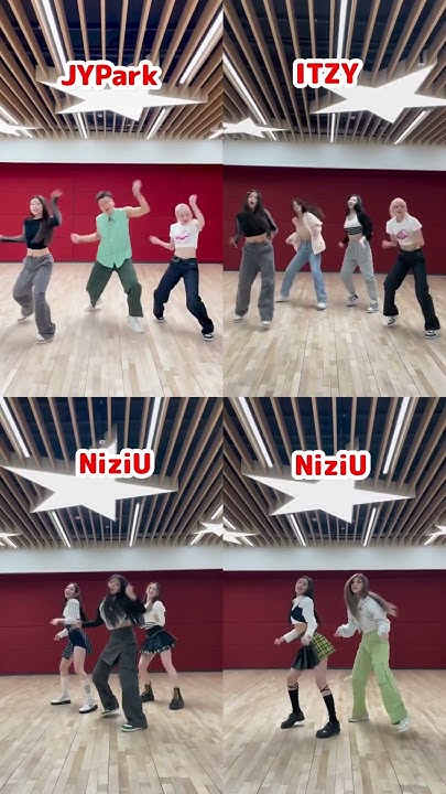 JYPARKも参加 NMIXX Love Me Like This ダンスチャレンジ / NMIXX Love Me Like This Dance Challenge / #Shorts ...