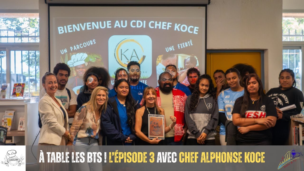 À TABLE LES BTS ! L'épisode 3 Rencontre avec le Chef Alphonse KOCE ...