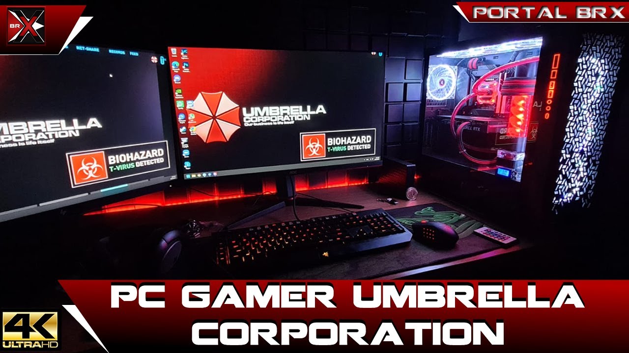 PC Gamer Umbrella Corporation - YouTube