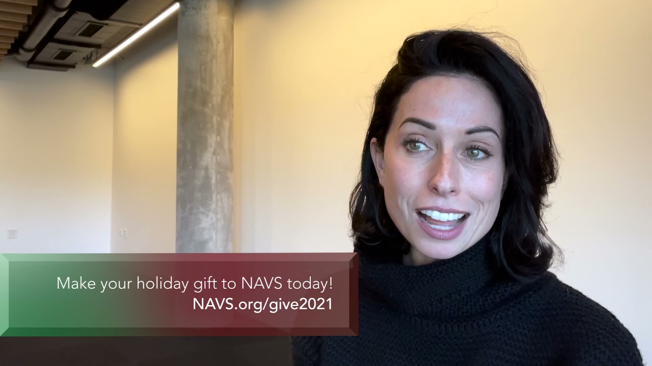 Happy Holidays from NAVS Advocate Audrey Francis - YouTube