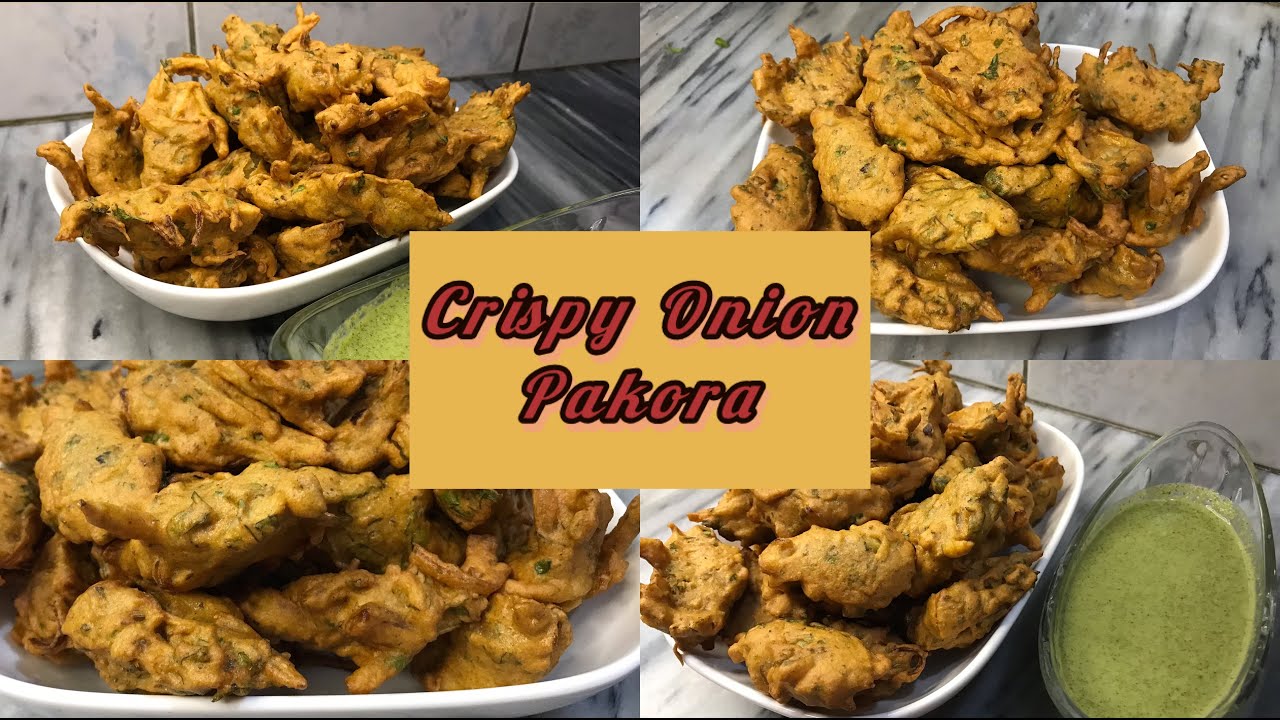 "Crispy Onion Pakora Recipe | Perfectly Crunchy & Delicious!" - YouTube