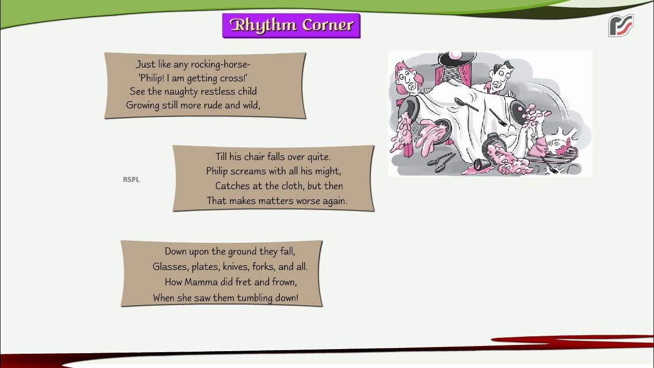 English LR 6 The Story of Fidgety Philip Poem - YouTube