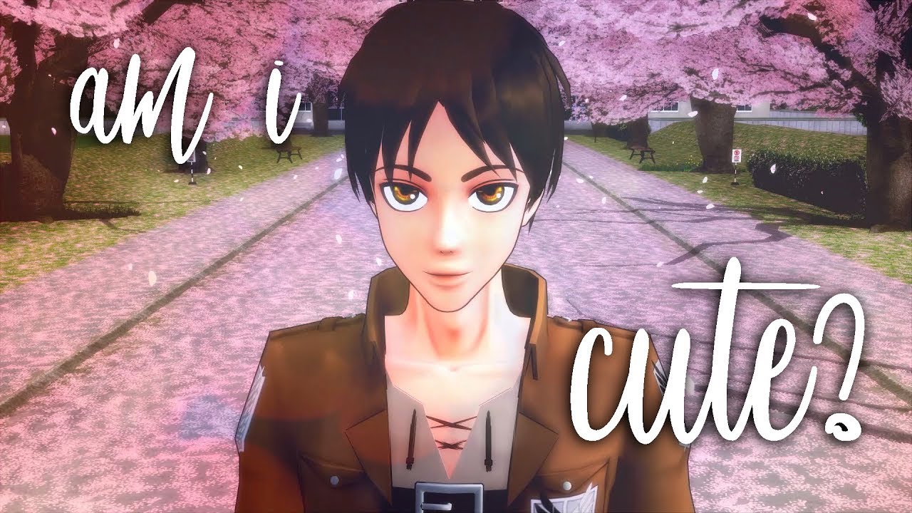 (進撃の巨人)【Eren Jaeger - Do You Think I'm Cute?】MMD ♡ - YouTube