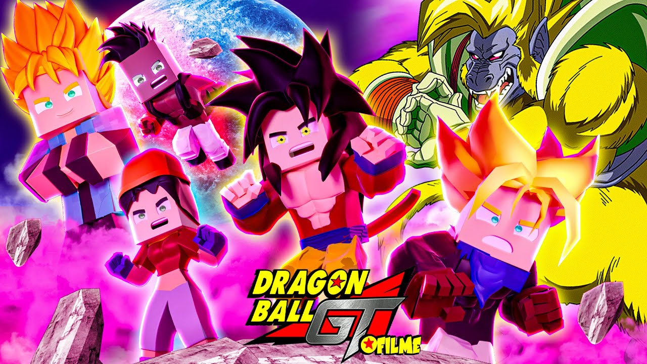 Minecraft: DRAGON BALL GT (PARTE 1) - O FILME ‹ Goten › - YouTube