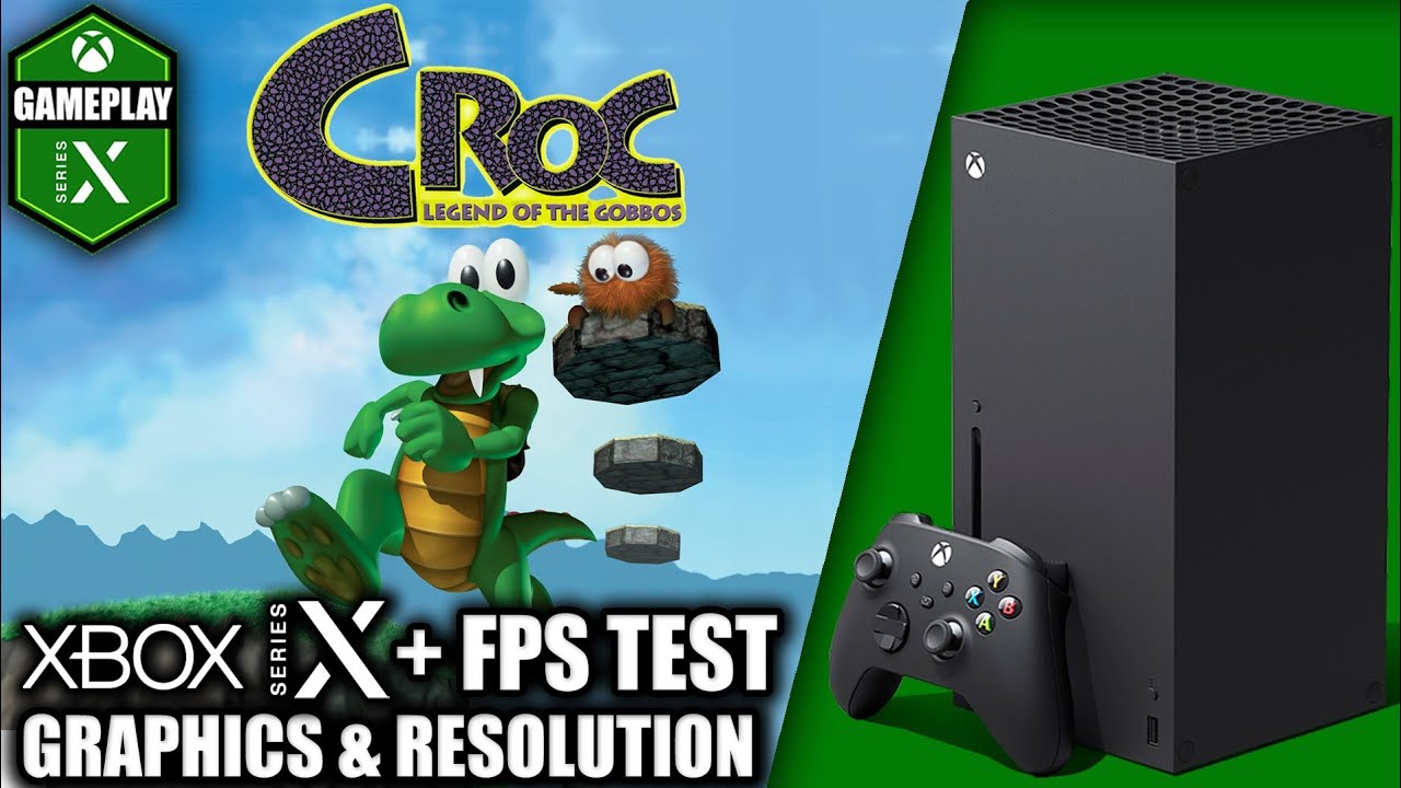 Croc Legend of the Gobbos - Xbox Series X Gameplay + FPS Test - YouTube