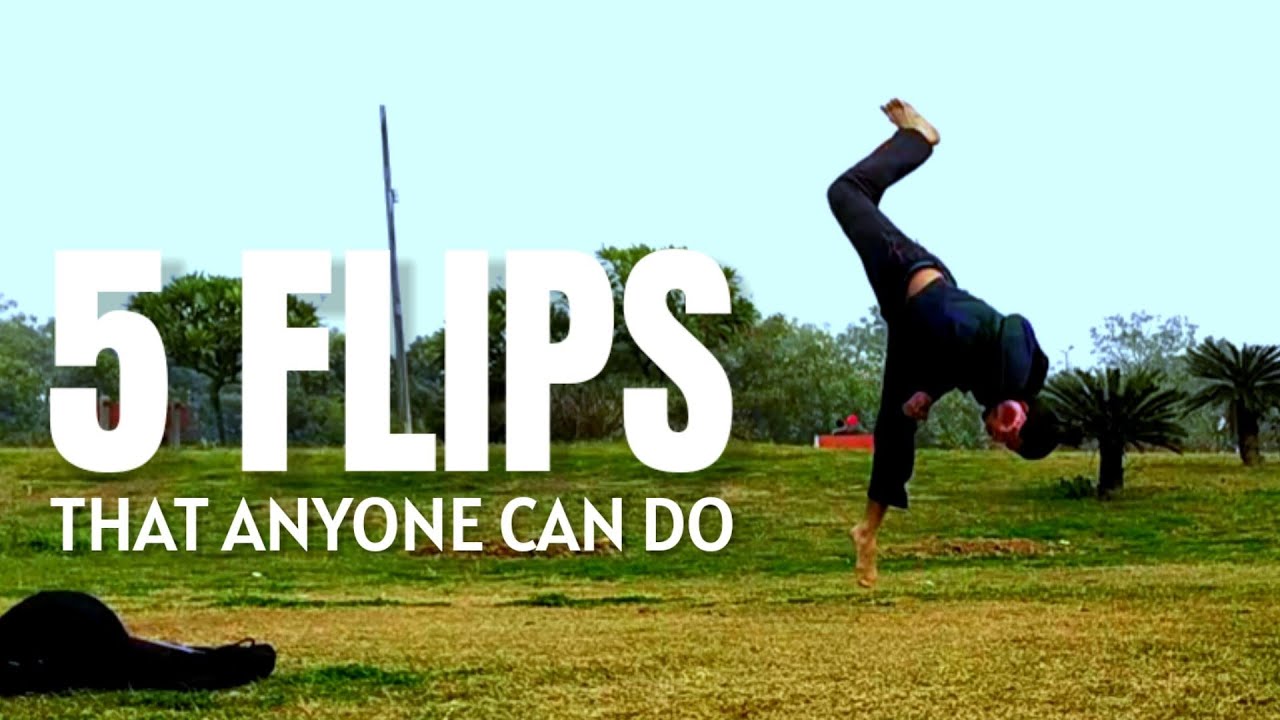 Best 5 Easiest FLIPS - That Anyone Can Do It🔥 - YouTube