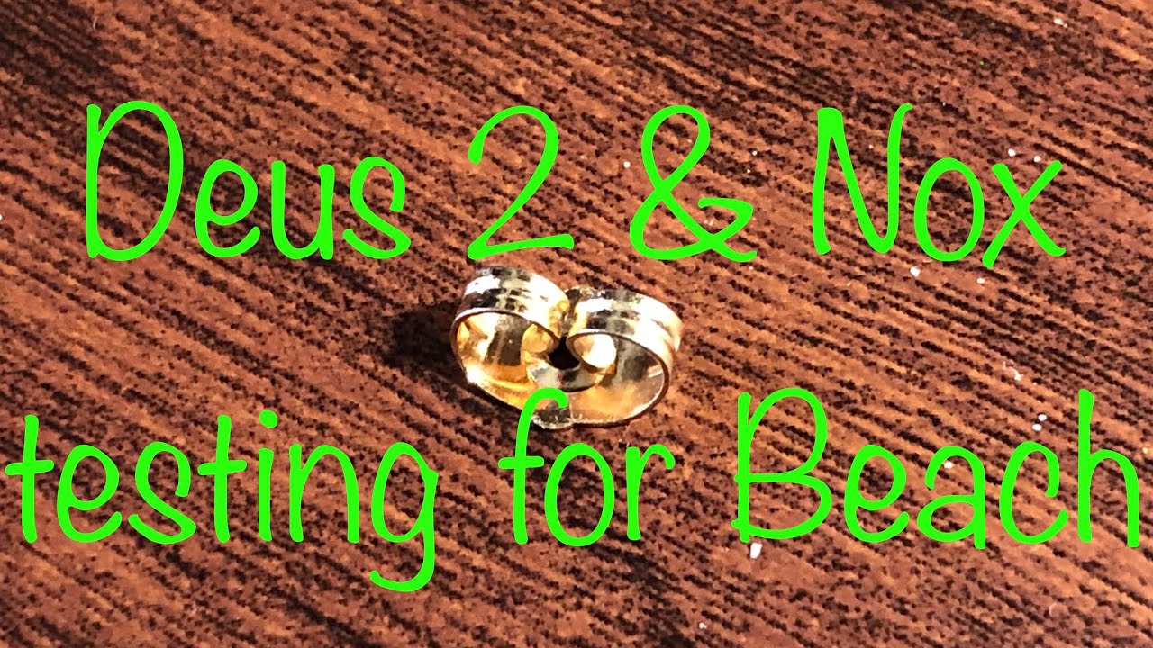 XP Deus 2 & Minelab Equinox 800 Testing on Tiny Gold for the Beach ...