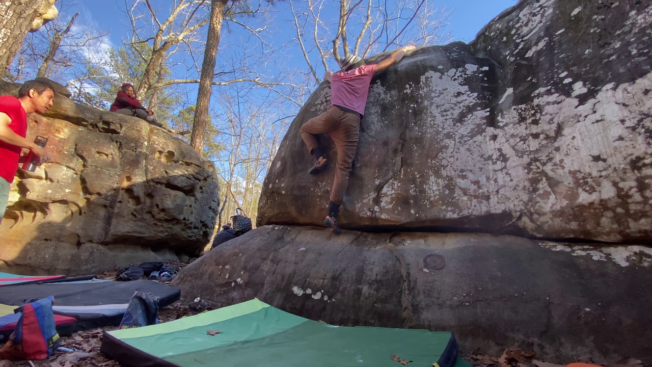 Horse Pens 40 Bouldering - Horsepower V5 - YouTube