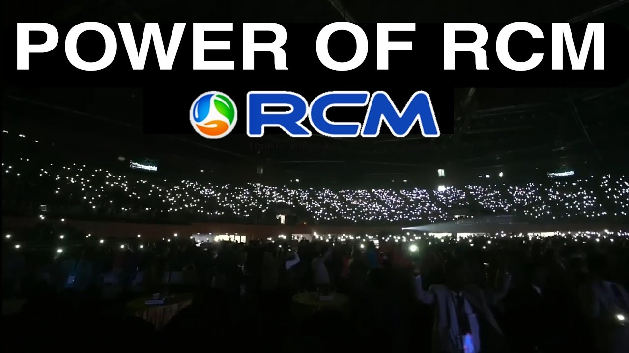 Power Of RCM BUSINESS / People showing mobile lights during RCM ...