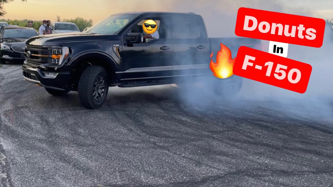 Burnout in Brand-New Ford F-150 insane!!🔥🔥🔥 Things Take a Turn, #ford # ...