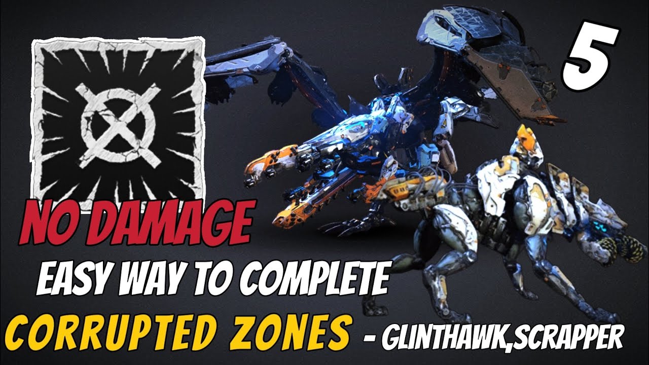 No Damage Easy Way To Completed Corrupted Zones Unlock Trophy Guide 无伤 ...