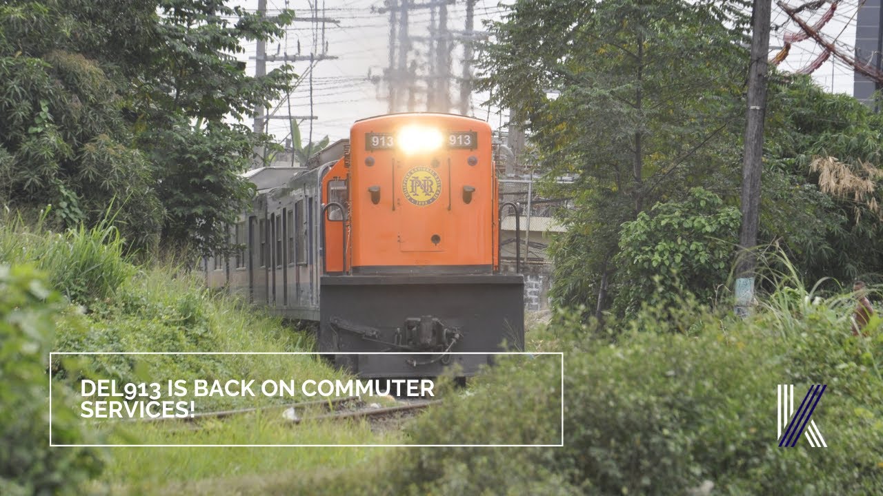 PNR's DEL 913 is back on commuter services! (MSC 1558) - YouTube