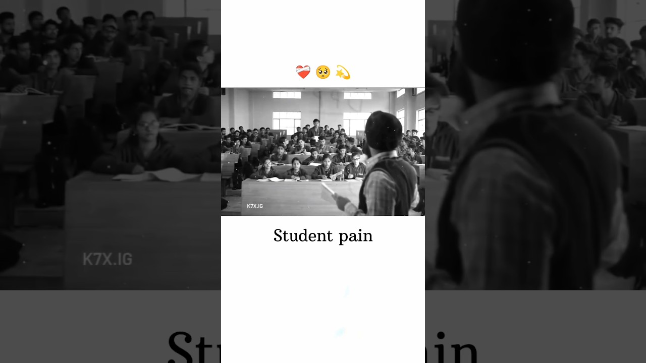Student pain 😞🥹 #study #students #youtube #tranding #viral - YouTube