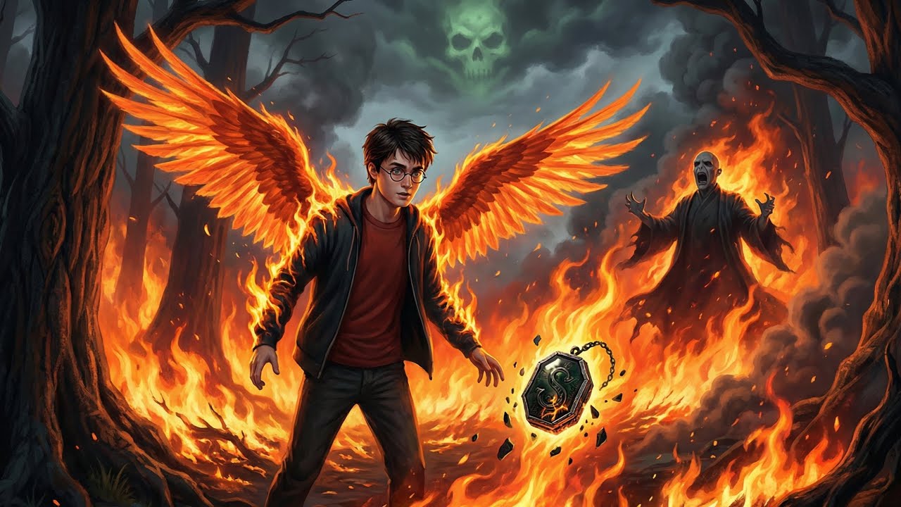 What If Harry Was A Phoenix Animagus & Burned The Forbidden Forest To ...