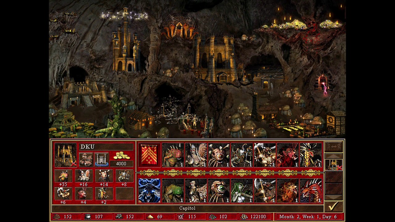 히어로즈 오브 마이트 앤 매직3 OST (던전) HoMM3 Complete BGM (Dungeon) [Build-up ...