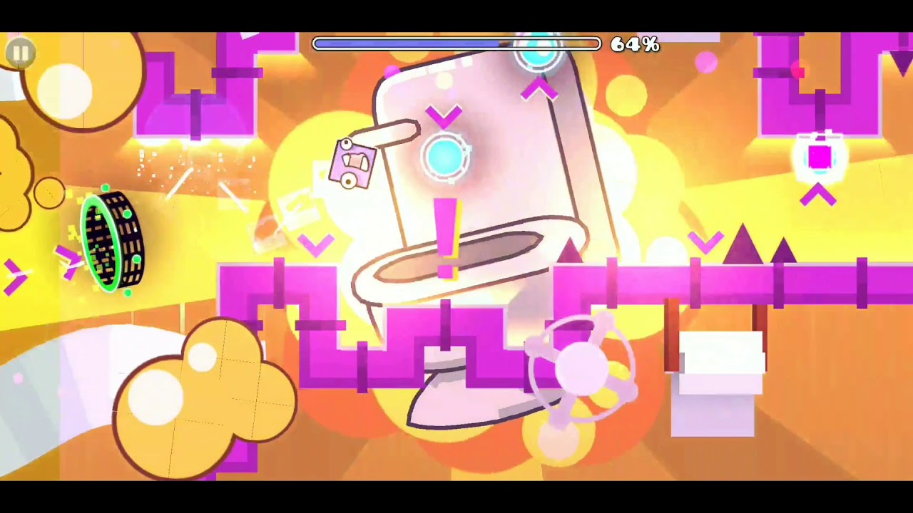 PP || Geometry Dash easy demon (203) - YouTube