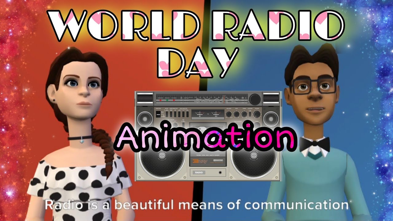 WORLD RADIO DAY || Short Animation || Informative || Alina Akhtar ...