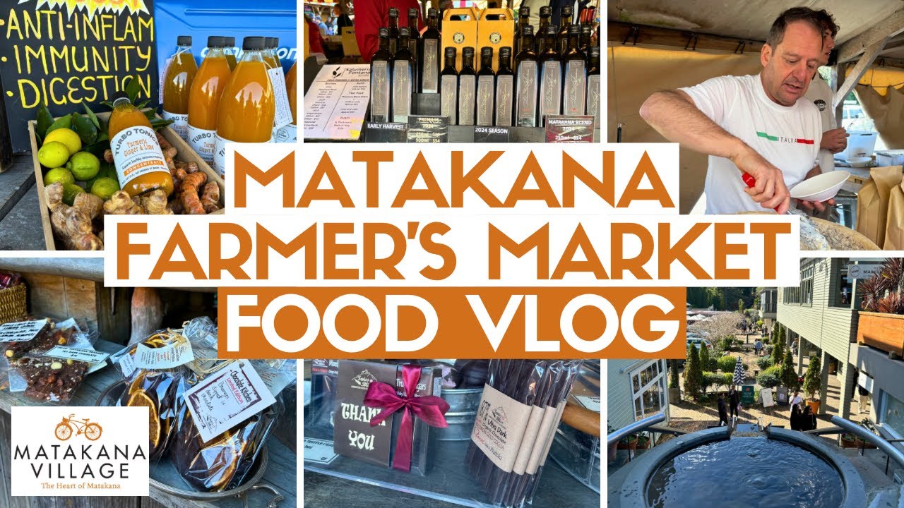 Farmer's Market New Zealand | Matakana Farmer's Market | Food Market ...