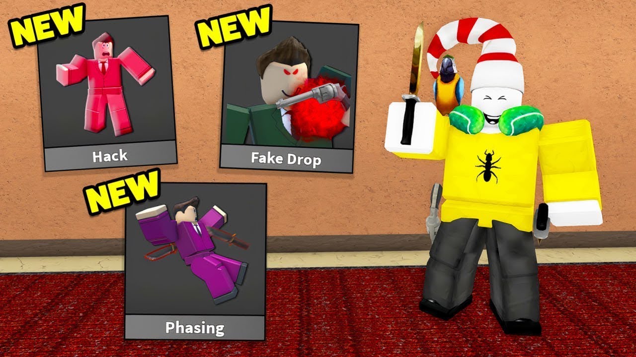 Using ALL POWERS + NEW POWERS in MM2.. (Roblox Movie) - YouTube
