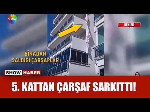 Firarinin çarşaflı kaçış planı!