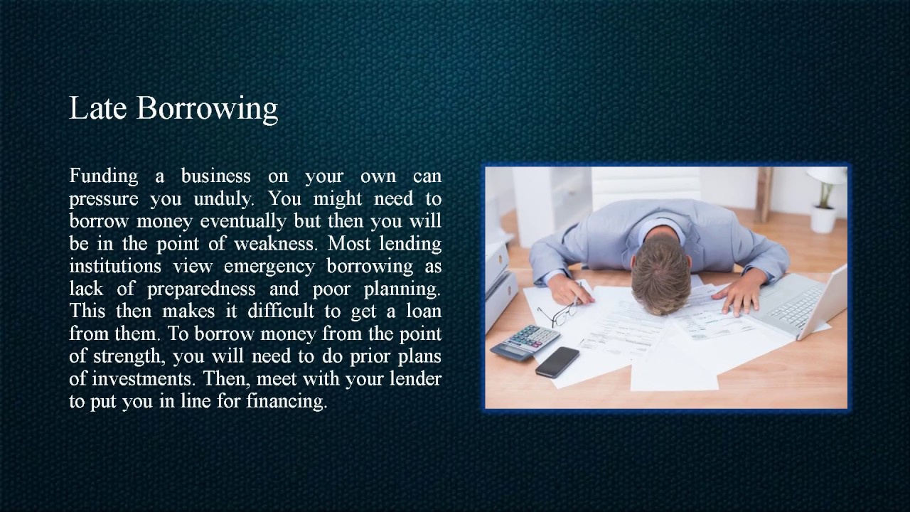 Mistakes you Should Avoid When Borrowing Money by Jay Findling - YouTube