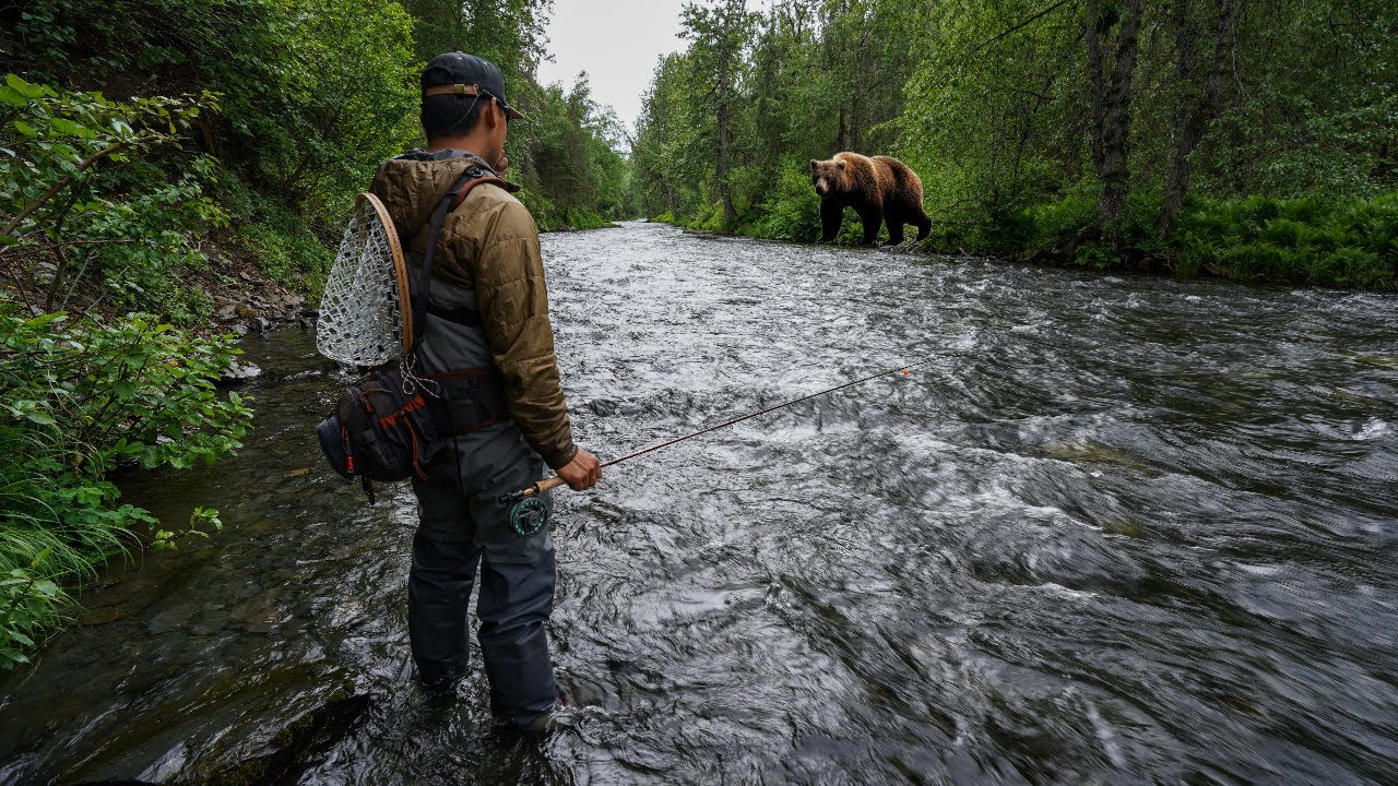 3 Days Fishing Alaska's Most Popular Bear Infested River! - YouTube