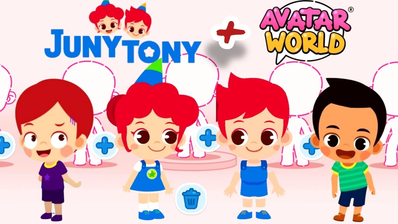 How to make Juny+Tony 👩‍ ️‍👨🔥characters in Avatar World #avatarworld # ...