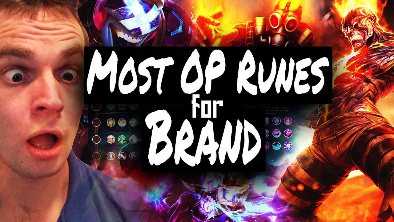 OP Rune Page For Brand/ Ap Mid Lane - Season 8 Runes - YouTube
