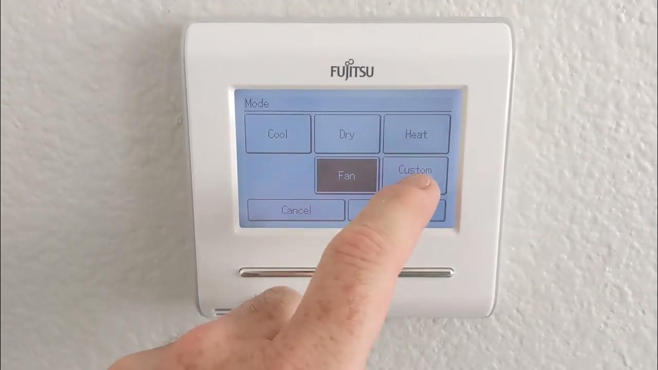 Fujitsu Wired Remote Controller - review - YouTube