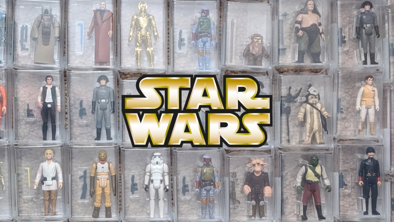 Unboxing 80x AFA Graded Kenner Star Wars Action Figures - YouTube