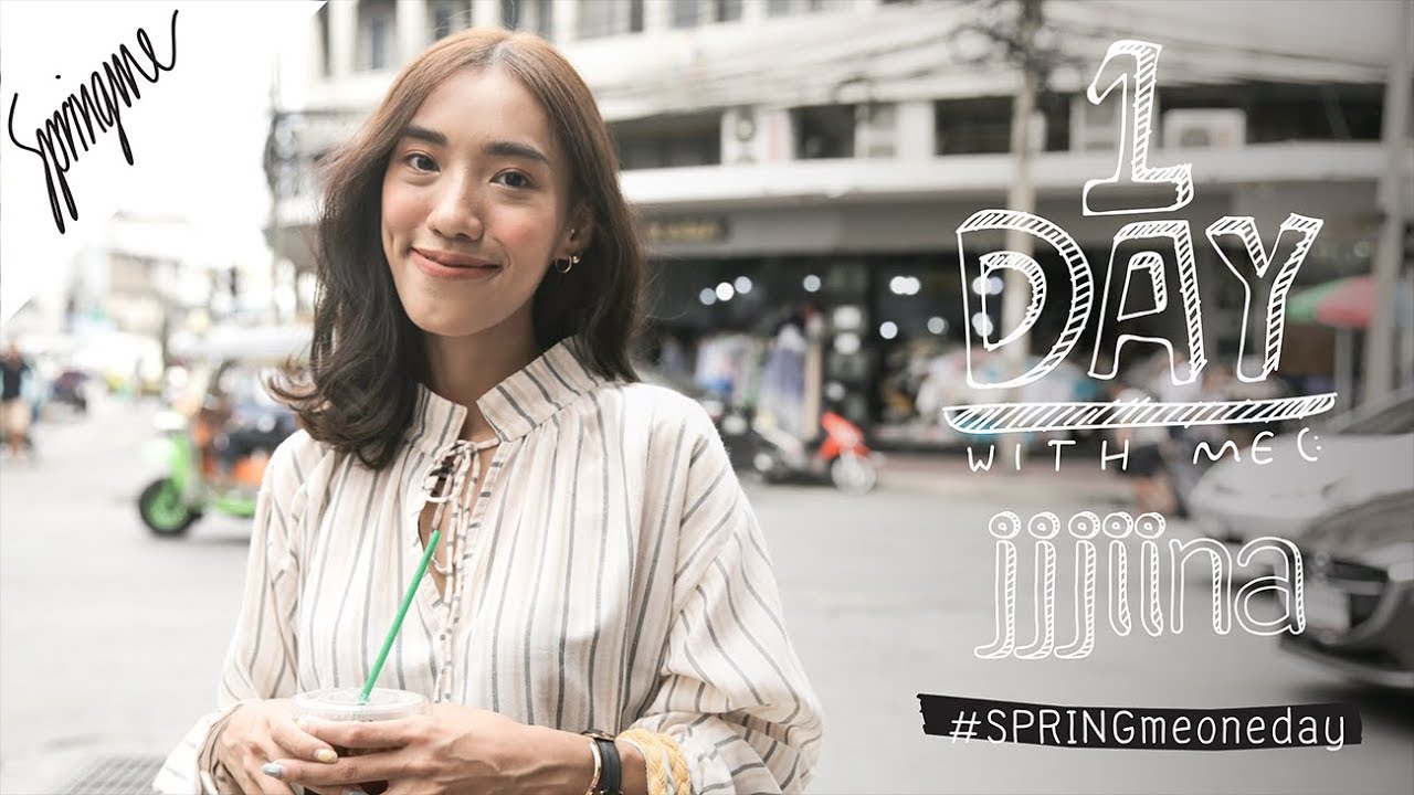 SPRINGme One Day With Jjjiina - YouTube
