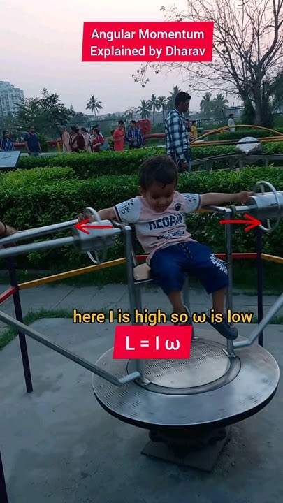 Law of conservation of angular momentum | angular momentum explained # ...