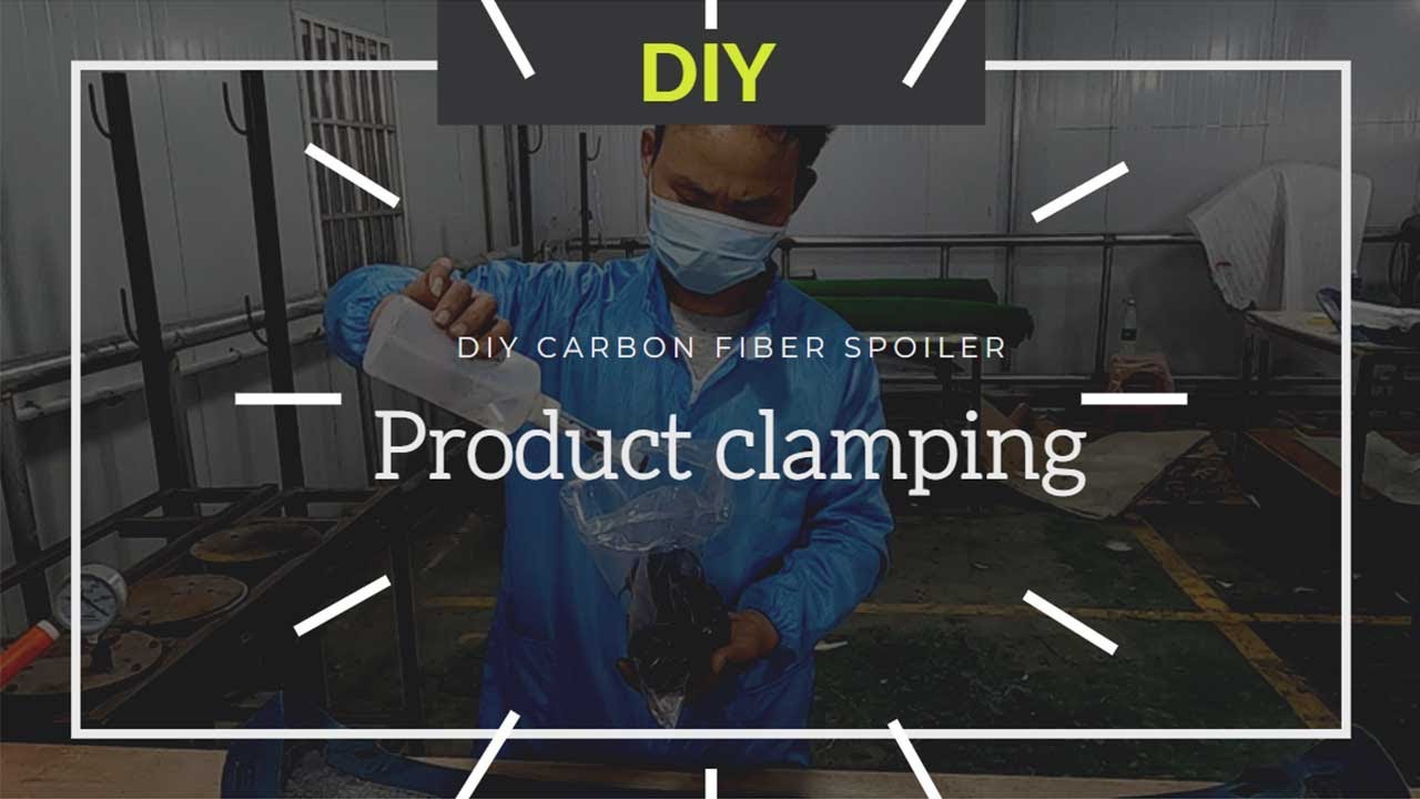 How to Check and clean the carbon fiber spoiler mold - YouTube