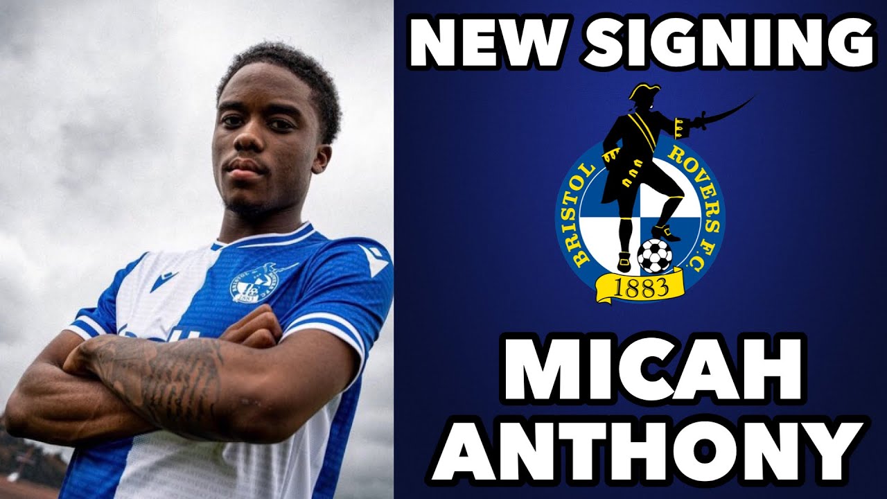 MICAH ANTHONY SIGNS FOR BRISTOL ROVERS - YouTube