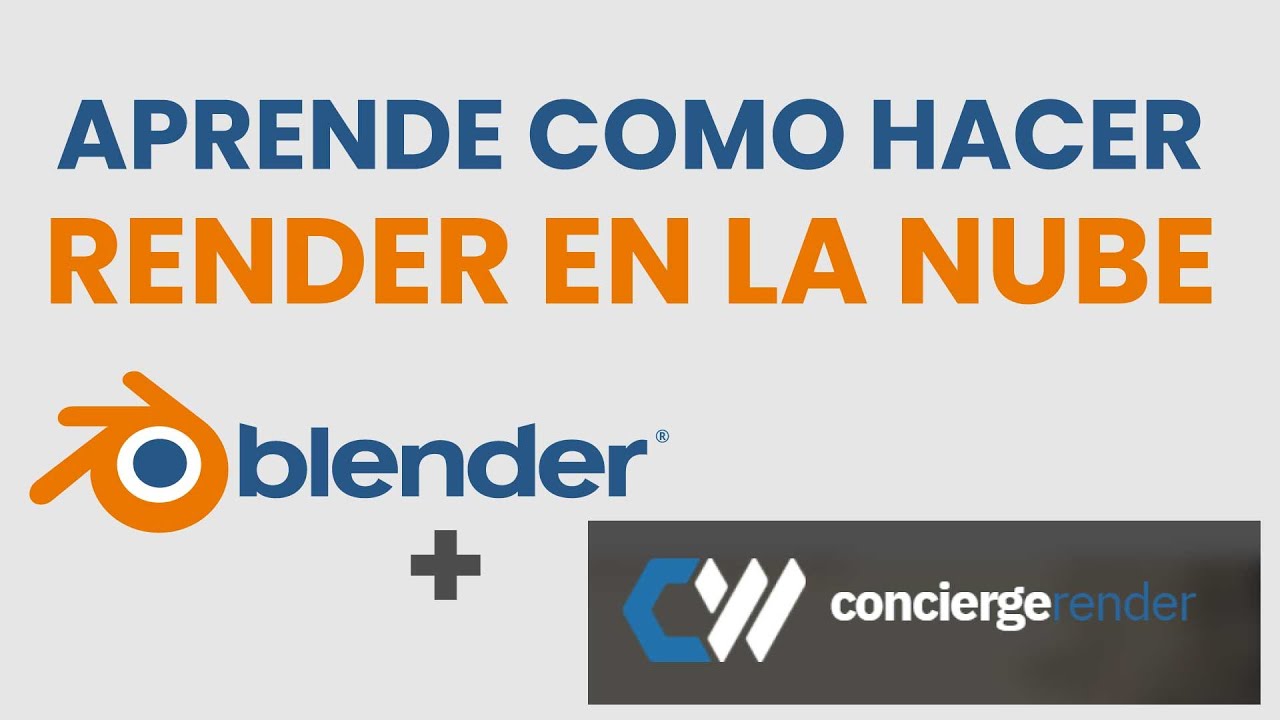 Concierge Render - Haz tu render en la nube - YouTube