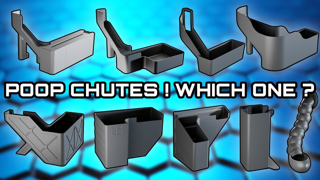 I 3D Printed the BEST Poop Chute Bins on MakerWorld! | # ...