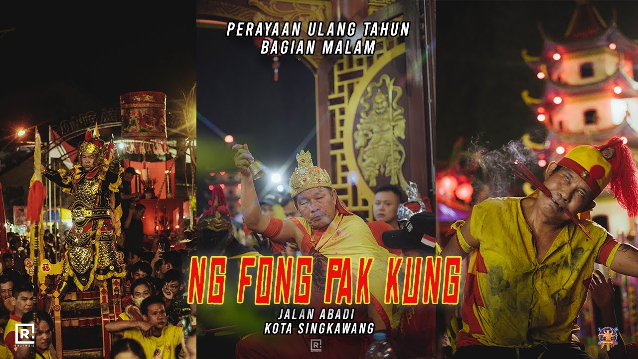 ATRAKSI TATUNG ULANG TAHUN NG FONG PAK KUNG - YouTube