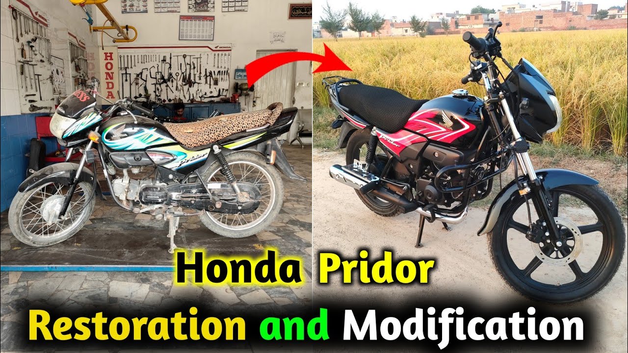 Honda Prider Restoration Modification And Assembling - YouTube