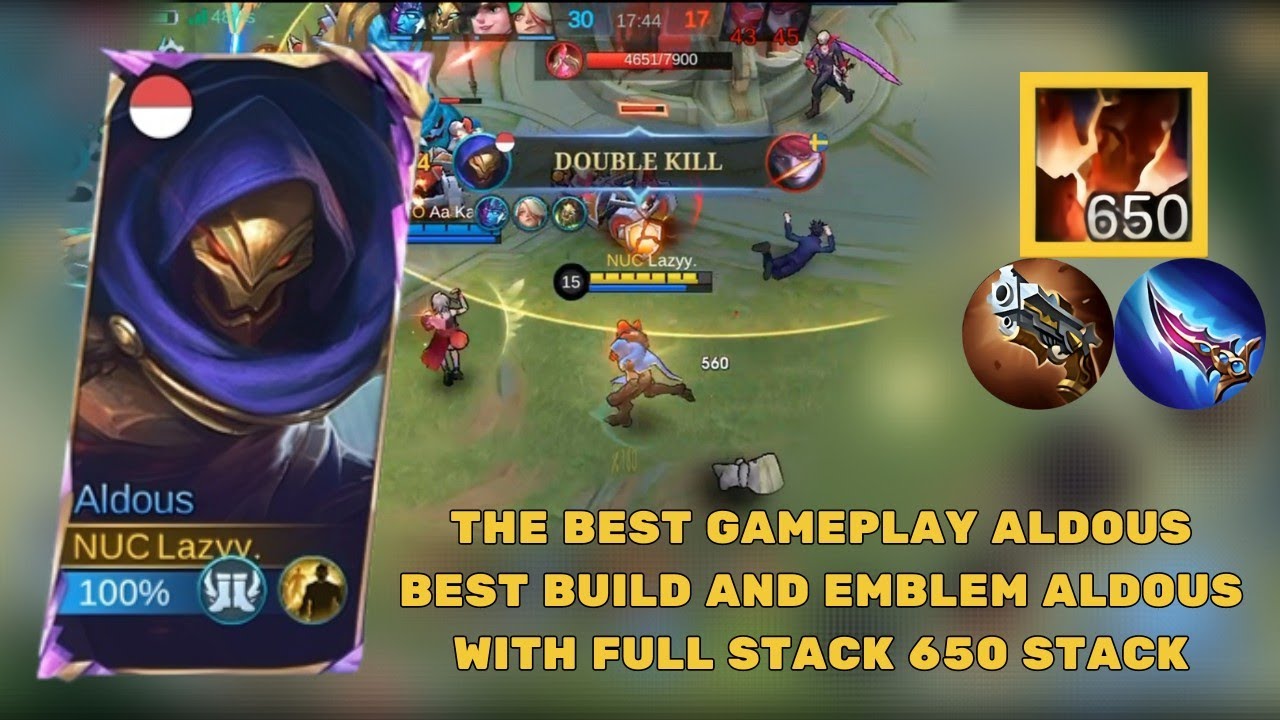What?? Aldous Full Stack 650 Stack | The Best Gameplay Aldous | Aldous ...