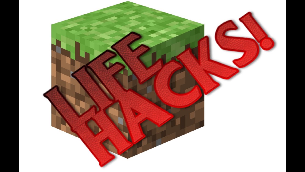 Minecraft Life Hacks - YouTube