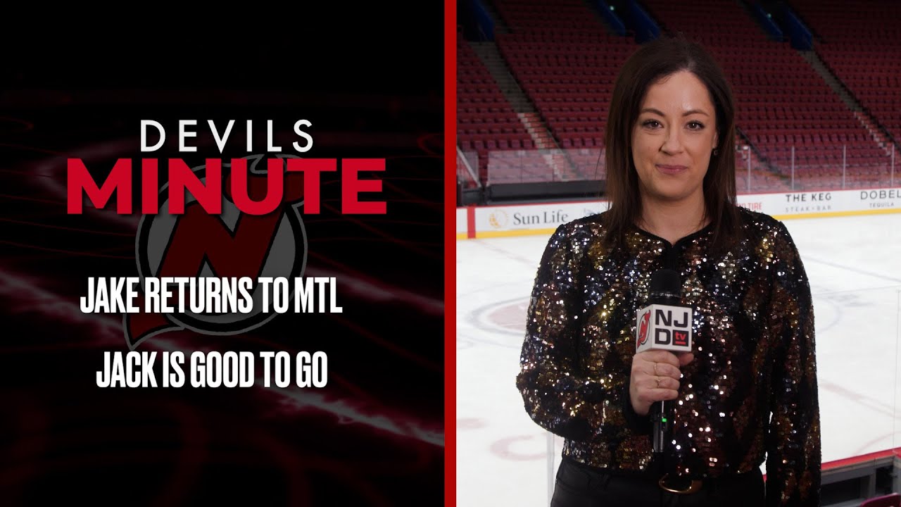Devils Visit Montreal | DEVILS MINUTE - YouTube