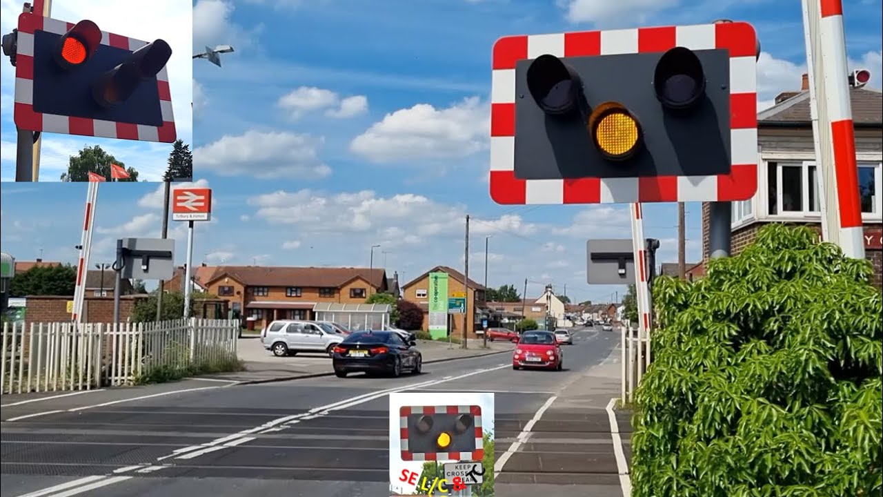 (Only one working bell) Tutbury & Hatton Level Crossing, Derbyshire ...