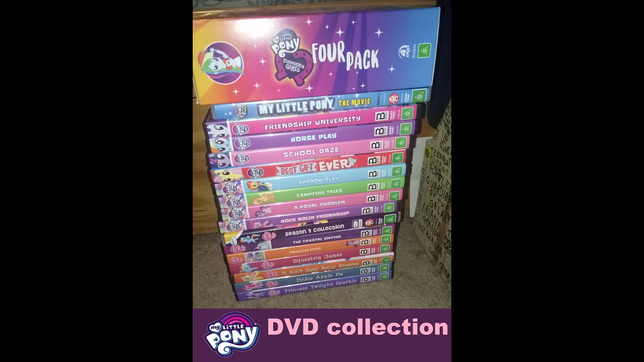 My Little Pony DVD collection - YouTube