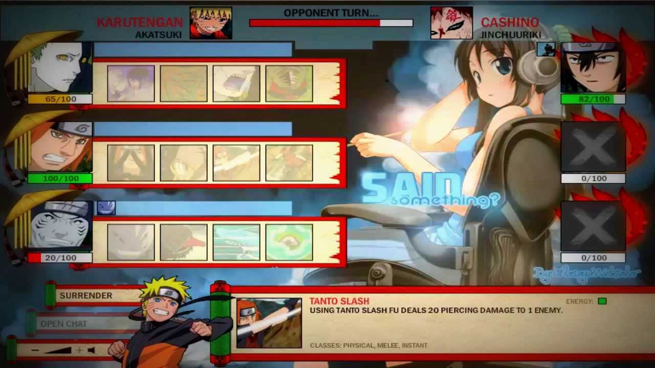 Naruto-Arena:Awesome Team! With Live Commentary - YouTube