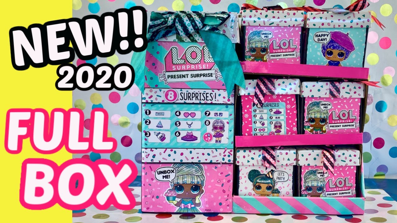 LOL Surprise UNBOXING PRESENT SURPRISE dolls + OPENING A FULL BOX ...