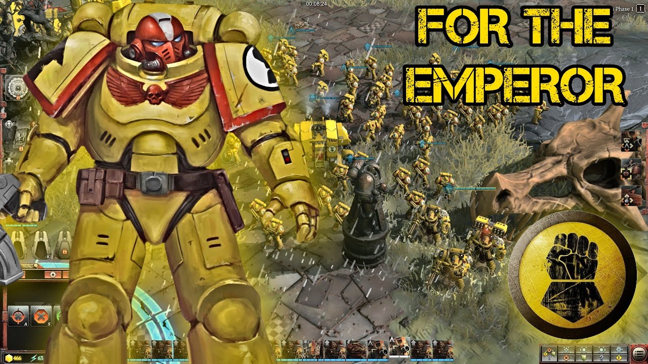 Imperial Fists & Black Consuls vs Orks | HUGE 3v3 Battle Gameplay ...