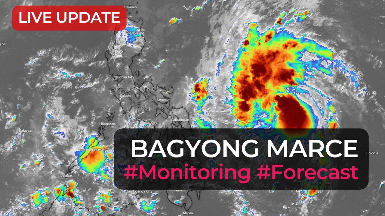 🔴 [LIVE] Bagyong Marce Philippine Weather Update #bagyo #marceph # ...