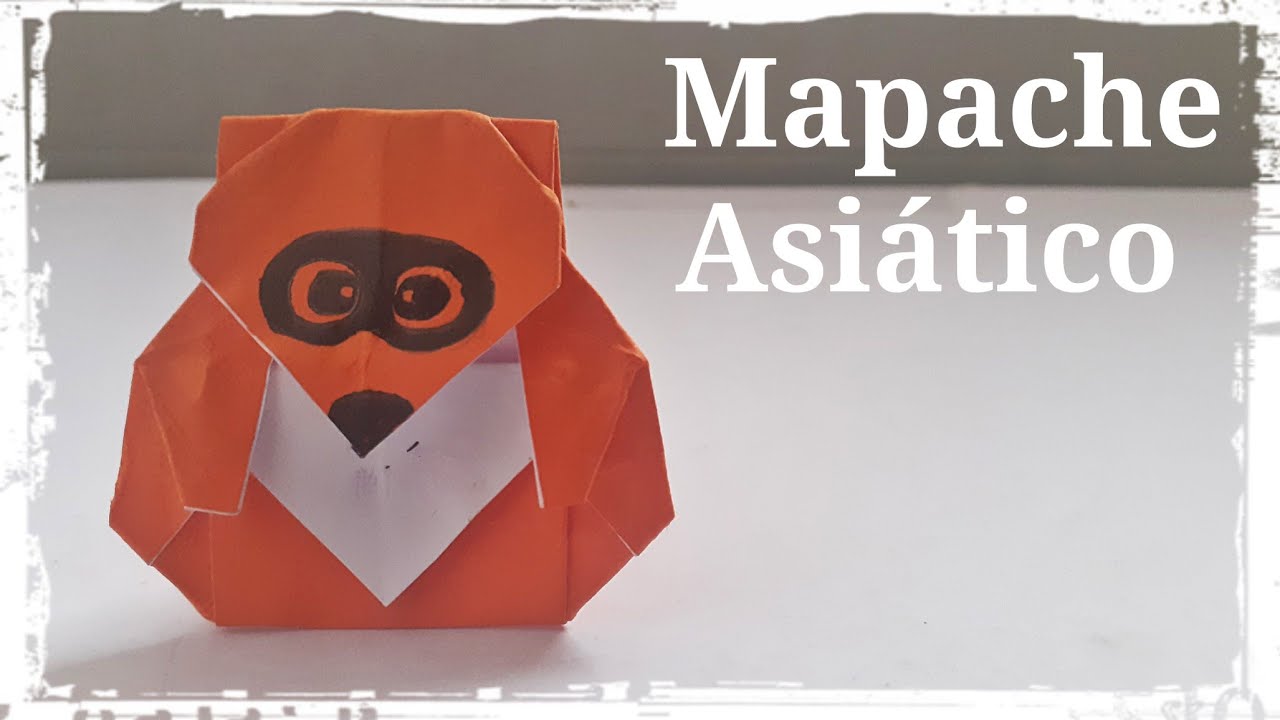Mapache de Papel 2 - Origami - YouTube