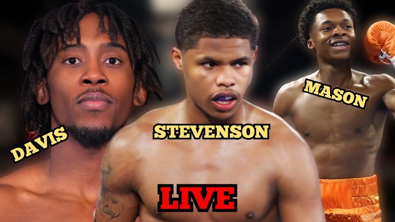 SHAKUR STEVENSON, KEYSHAWN DAVIS AND ABDULLAH MASON FIGHT NIGHT - YouTube